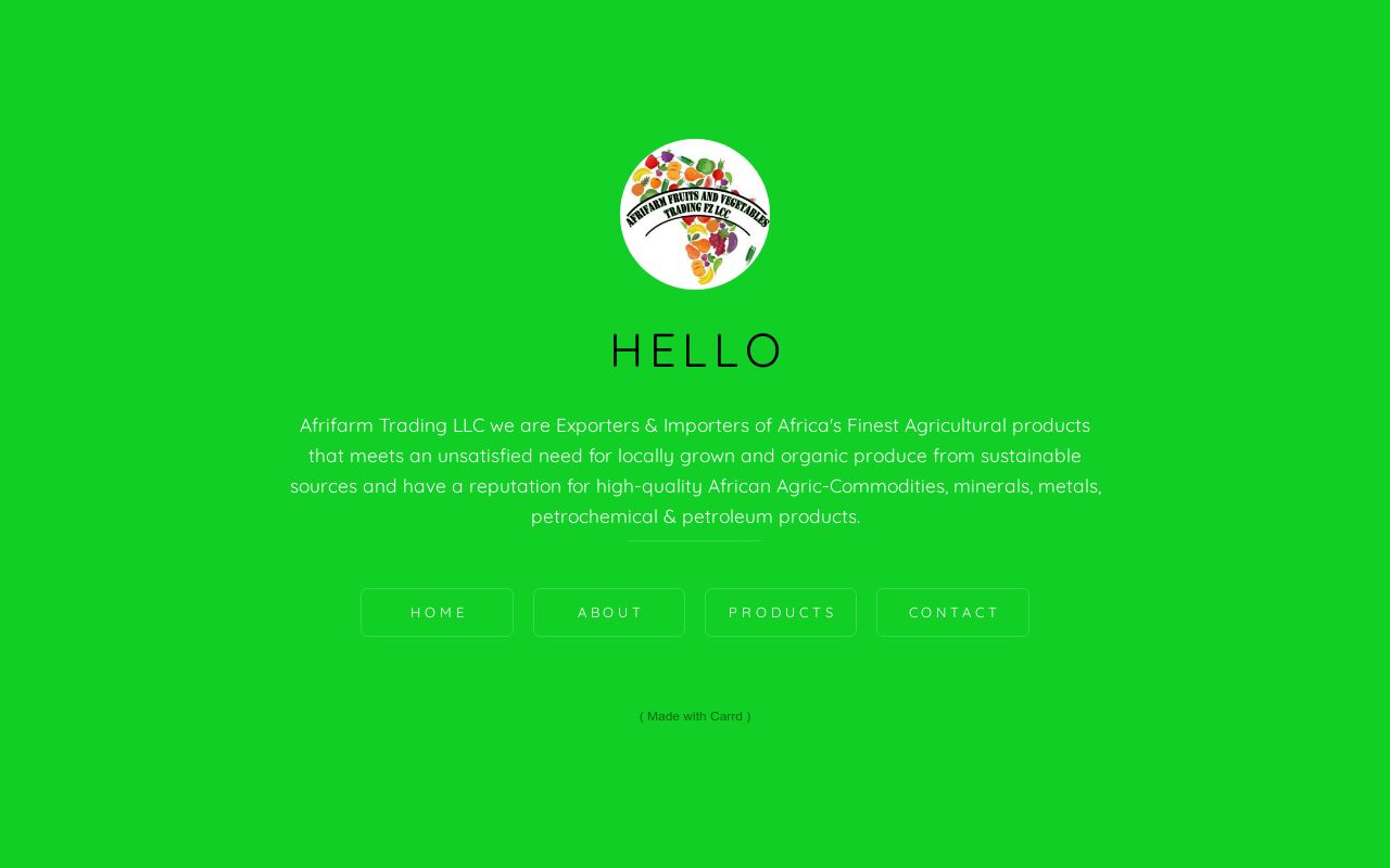 Afrifarm Trading LLC